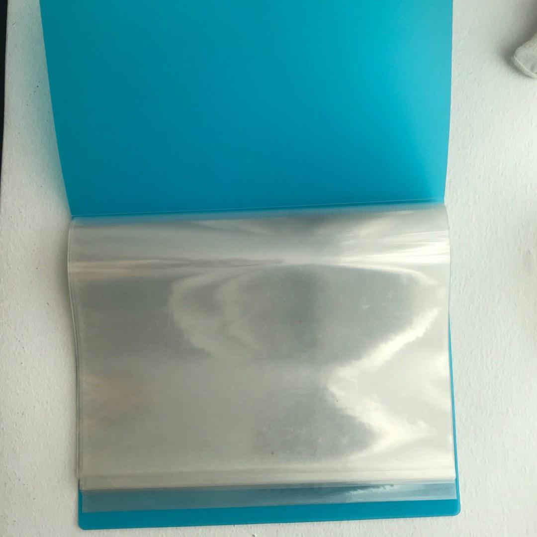Colourful Plastic Sleeve Folder, Hobbies & Toys, Stationery & Craft ...