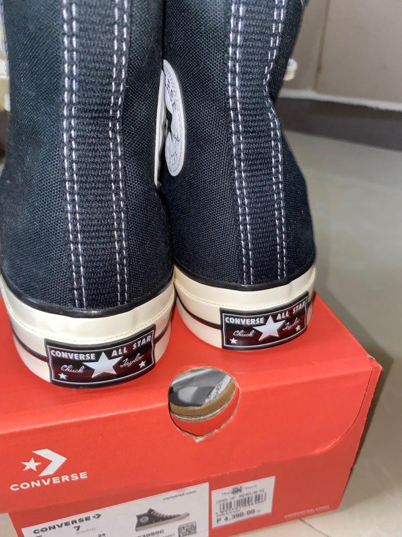 Converse Chuck 70 High Cut Classic Black, Women's Fashion, Footwear ...