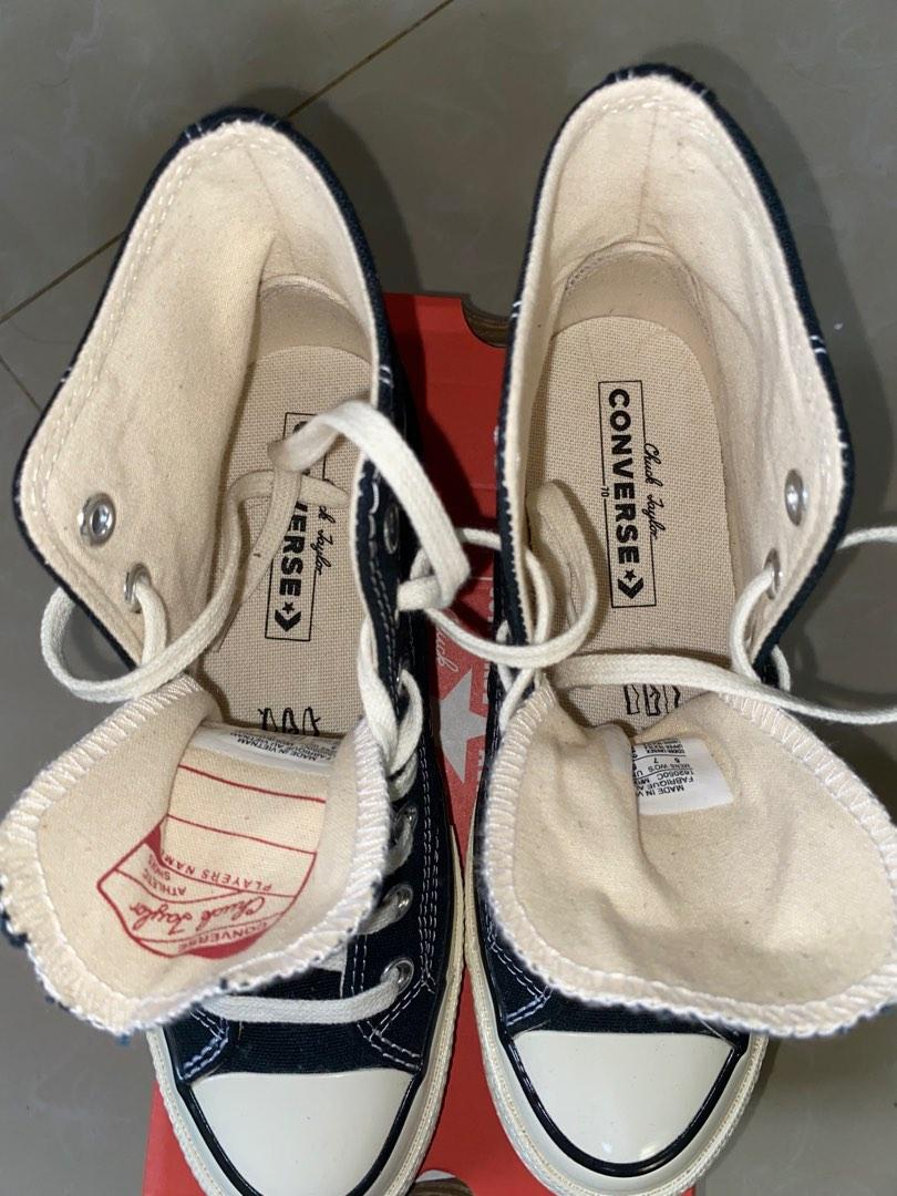 Converse Chuck 70 High Cut Classic Black, Women's Fashion, Footwear ...