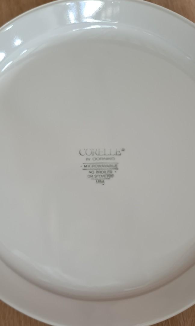 Corelle Plates 26cm, Furniture & Home Living, Kitchenware & Tableware ...