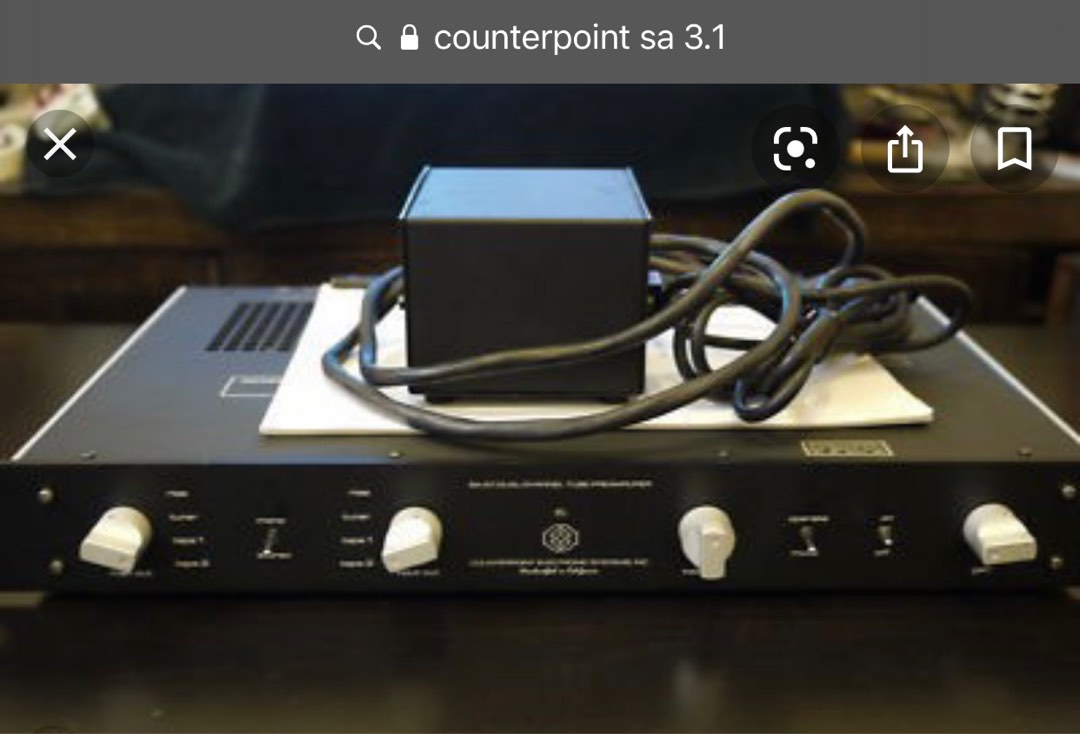Counterpoint SA 3.1 Tube Preamplifier, Audio, Soundbars, Speakers ...