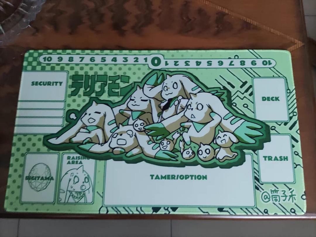 Custom playmat for Digimon Card Game (DTCG) with Free Shipping, Hobbies & Toys, Toys & Games on ...