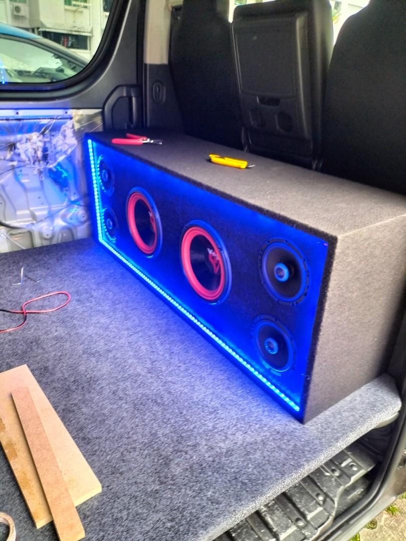 Custom Woofer Box, Audio, Other Audio Equipment on Carousell