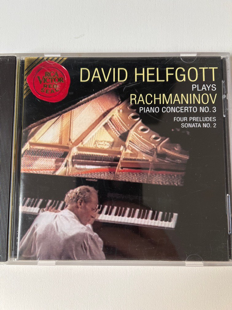 David Helfgott CD Rachmaninov 美版 24Kt Gold 金碟, 興趣及遊戲, 音樂樂器 & 配件, 音樂與媒體 ...