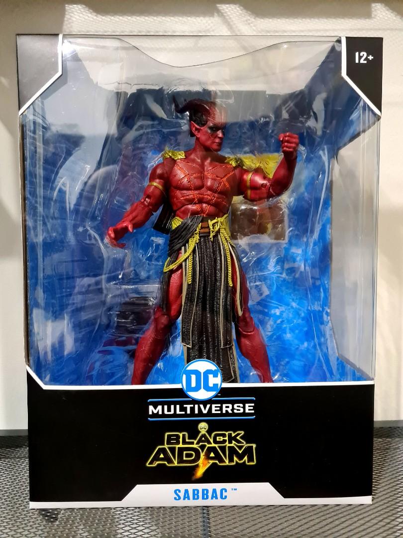DC Mcfarlane Multiverse DCEU Black Adam Sabbac Action Figure, Hobbies ...
