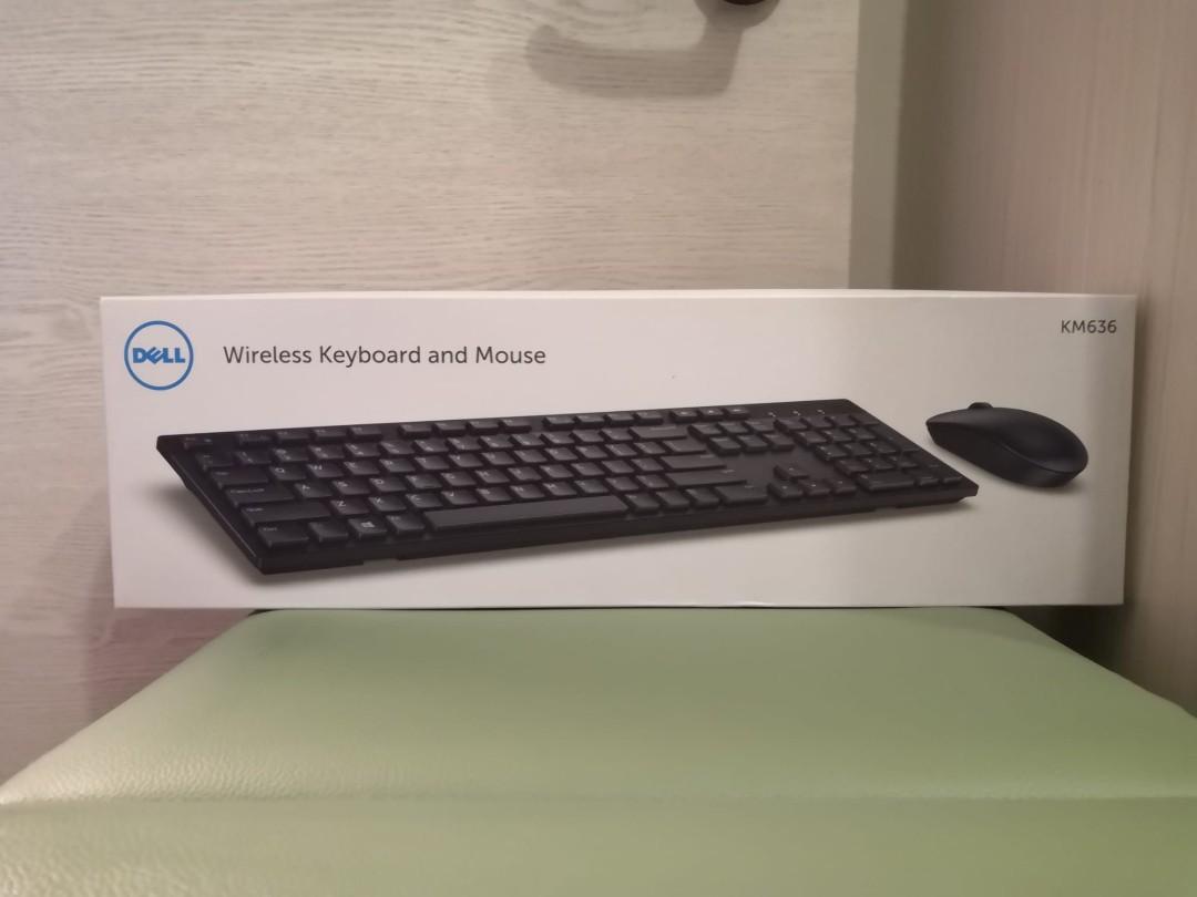 Dell wireless keyboard and mouse 無線鍵盤及滑鼠, 電腦＆科技, 電腦周邊及配件, 電腦鍵盤及相關產品 ...