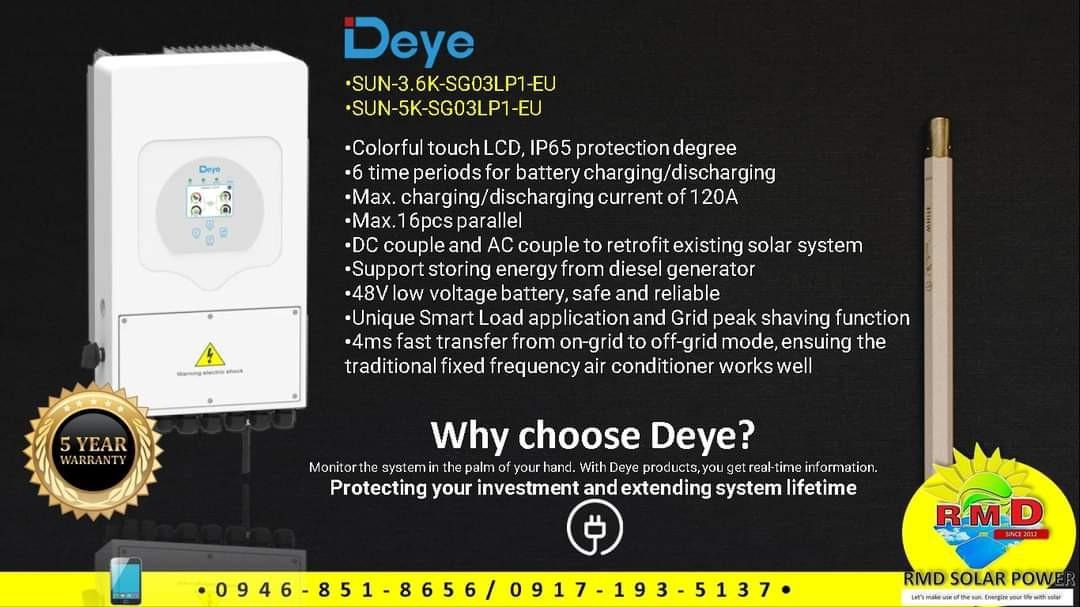 DEYE, Commercial & Industrial, Construction & Building Materials on Carousell