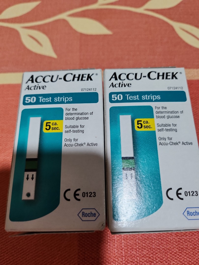 Diabete Test Strips expired Jan 2023 (2 Boxes), Health & Nutrition ...