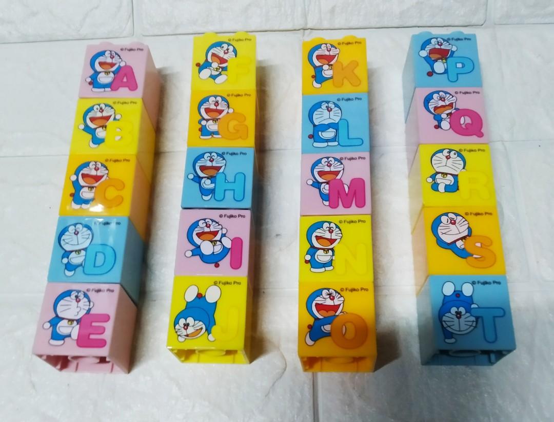 DORAEMON NUMBER AMD ALPHABET BLOCKS, Hobbies & Toys, Toys & Games on ...