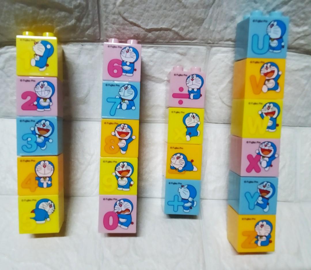 DORAEMON NUMBER AMD ALPHABET BLOCKS, Hobbies & Toys, Toys & Games on ...