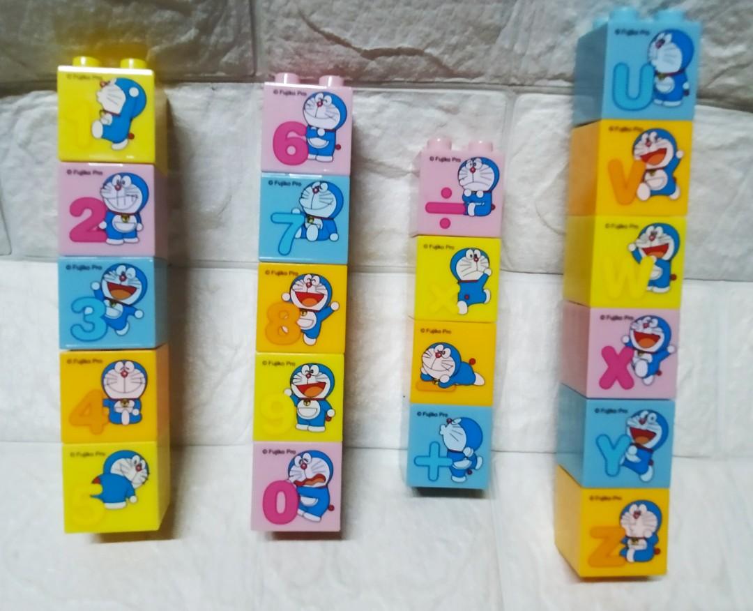 DORAEMON NUMBER AMD ALPHABET BLOCKS, Hobbies & Toys, Toys & Games on ...