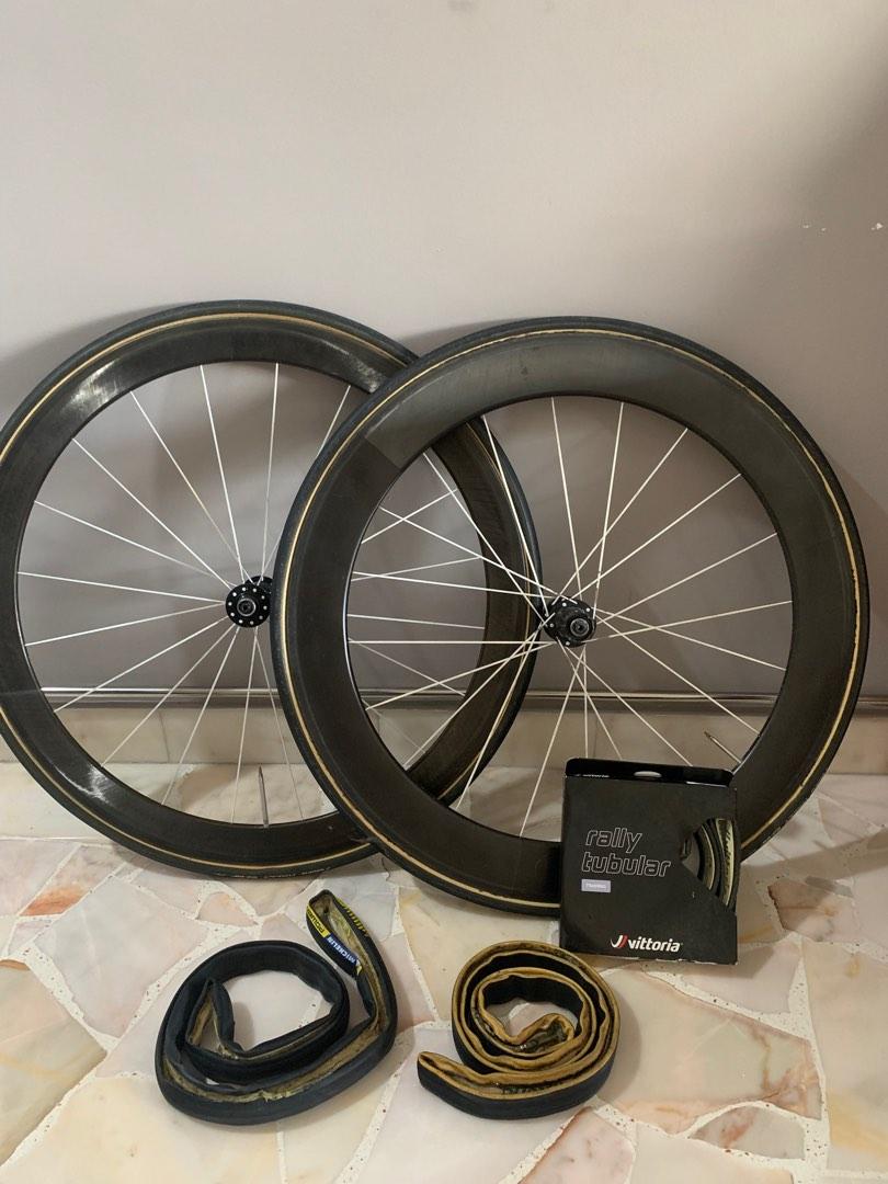 DT Swiss Carbon Tubular Wheels Sets., Sports Equipment, Bicycles ...