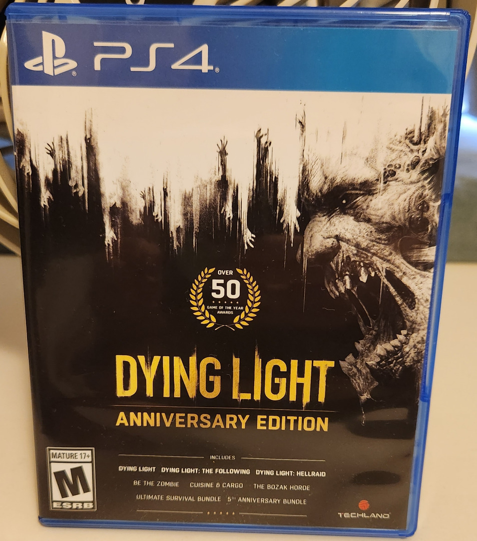Dying Light Anniversary Edition Ps4 Ps5 Video Gaming Video Games