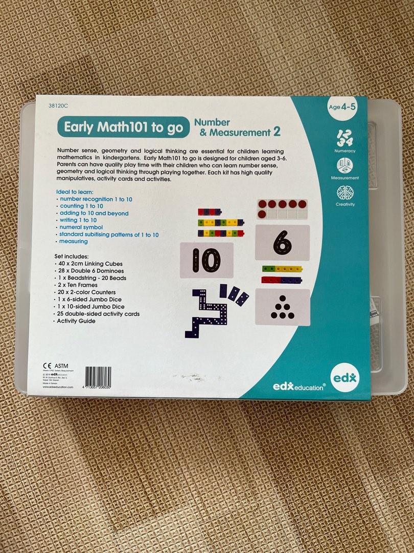 Early Math 101 Number & Measurement *Level 2* Set, Hobbies & Toys ...