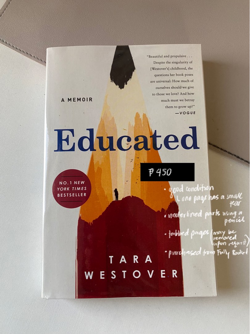 educated (tara westover) preloved book, Hobbies & Toys, Books ...