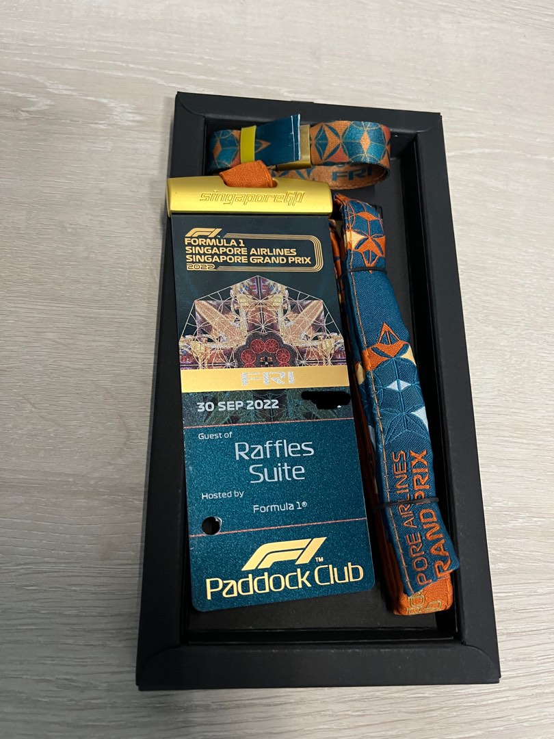 f1-2022-ticket-with-lanyard-for-paddock-club-used-with-box-pass