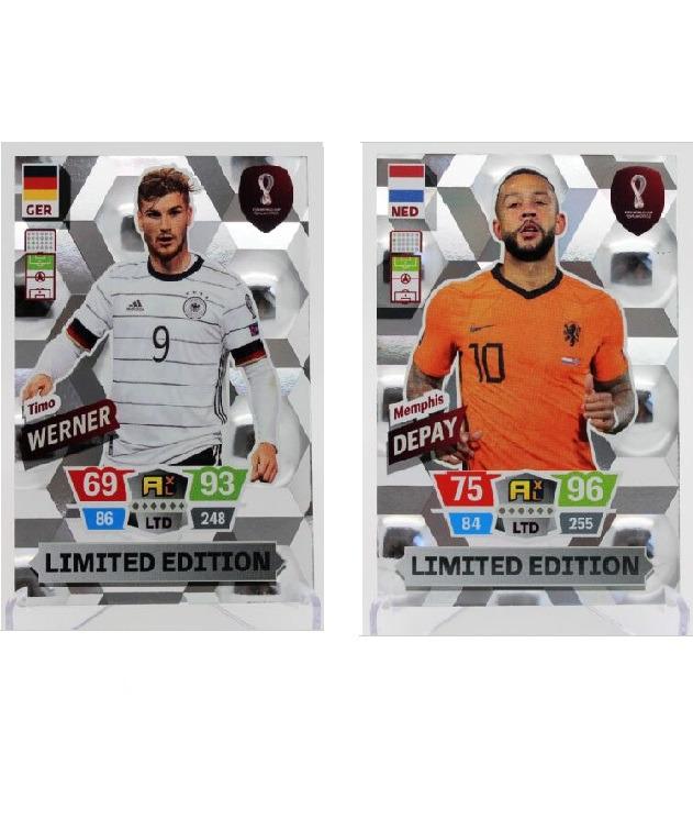 FIFA World Cup 2022 Panini Limited Edition Cards (3 for $27) including ...