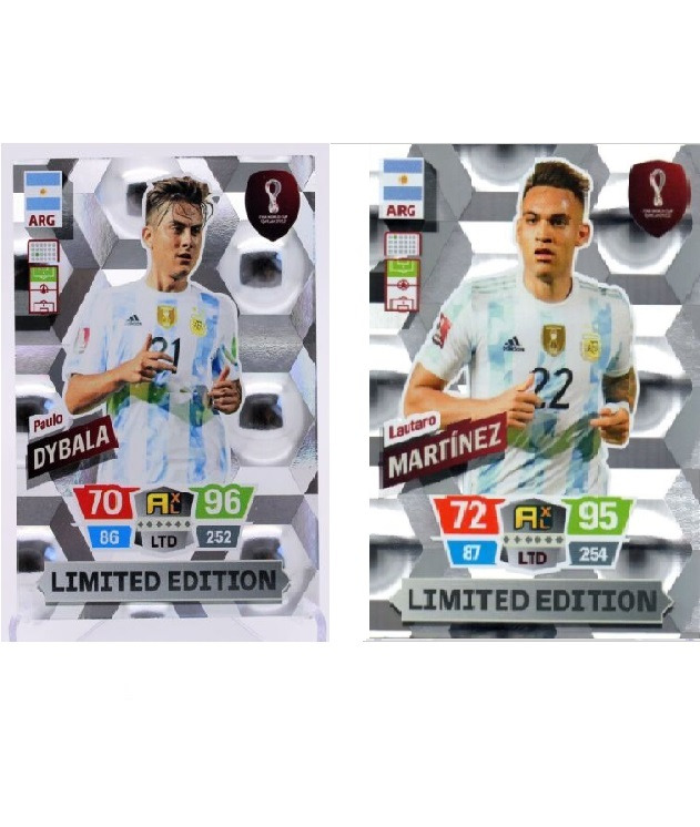 FIFA World Cup 2022 Panini Limited Edition Cards (1 for $12) including ...