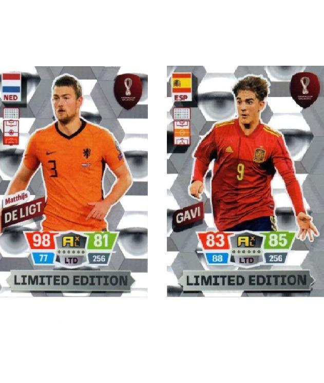 FIFA World Cup 2022 Panini Limited Edition Cards (1 for $12) including ...