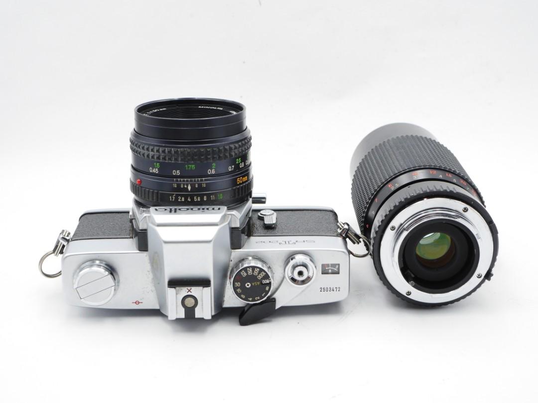 [FILM TESTED] Minolta SRT 202 Film SLR + 50mm F1.7 + 80-205mm F4.5 ...