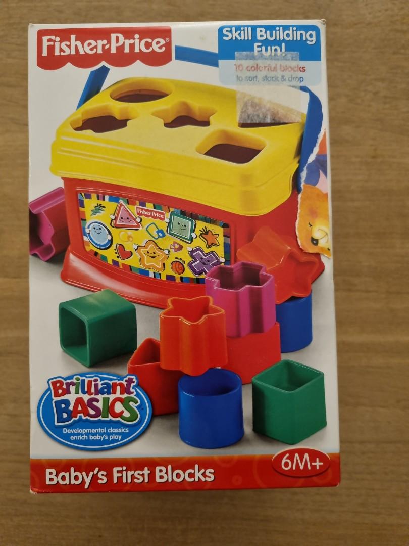 Fisher Price first blocks, Babies & Kids, Infant Playtime on Carousell
