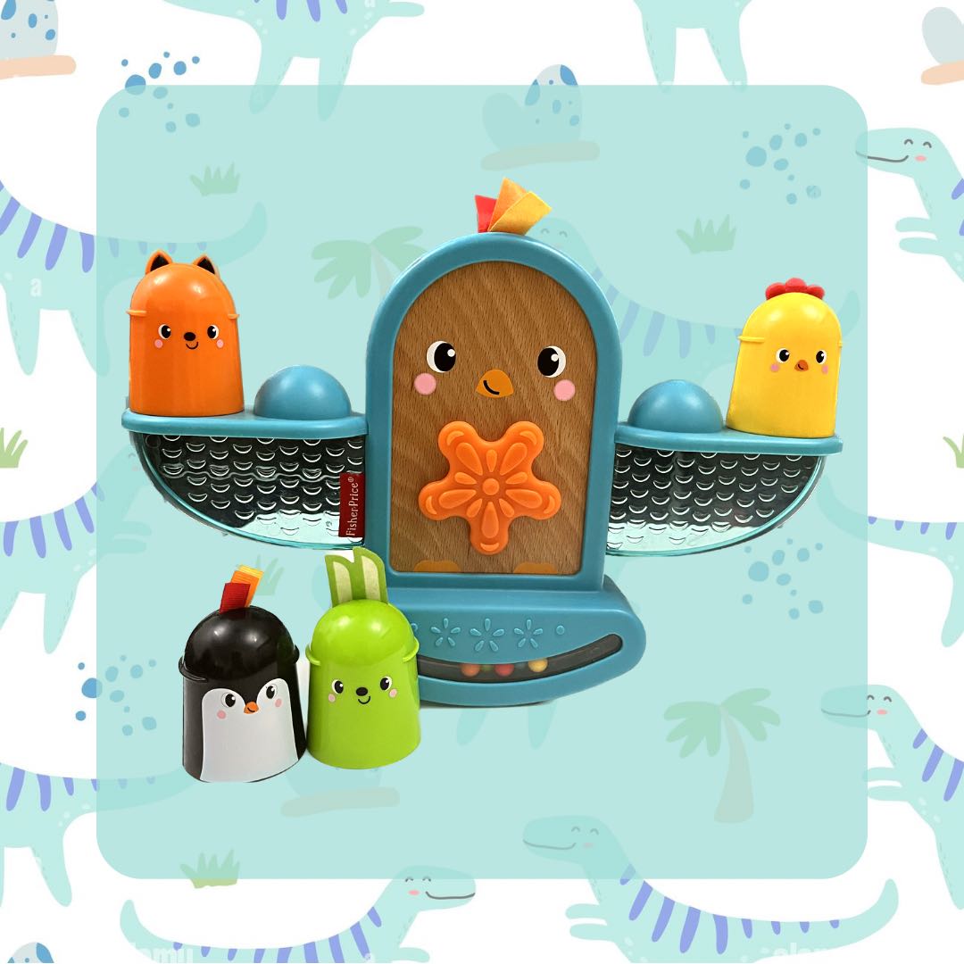 Fisher-Price Stack and Rattle Birdie, Babies & Kids, Infant Playtime on ...