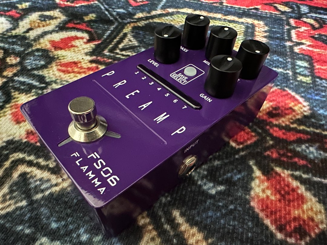 Flamma FS06 Preamp Pedal w/ built-in cab sim, Hobbies & Toys, Music ...