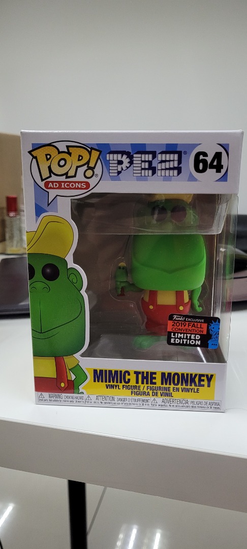 Funko Pop! 2019 Fall Convention Ad Icons: Pez #65 - Mimic the Monkey ...
