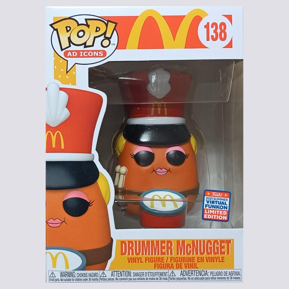 Funko POP! McDonald Drummer McNugget Funkon Exclusive, Hobbies & Toys ...