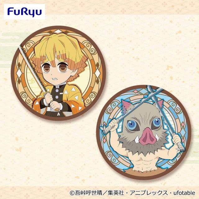 Furyu Kimetsu no Yaiba Demon Slayer Round Cushion Zenitsu, Hobbies ...