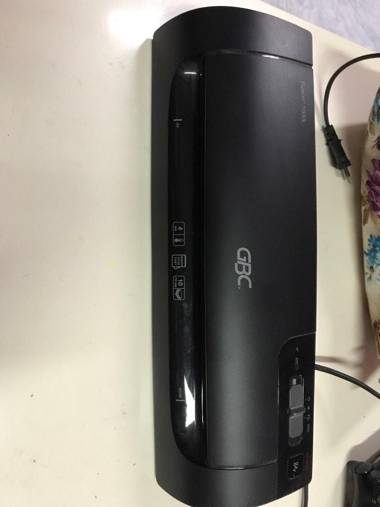 Fusion 1000l gbc laminate machine, Computers & Tech, Printers, Scanners ...