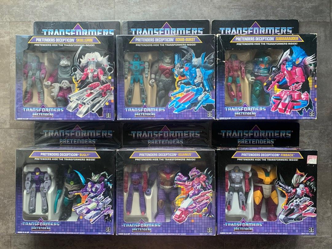 G1 Hasbro Transformer Pretenders Complete of 12, Hobbies & Toys ...