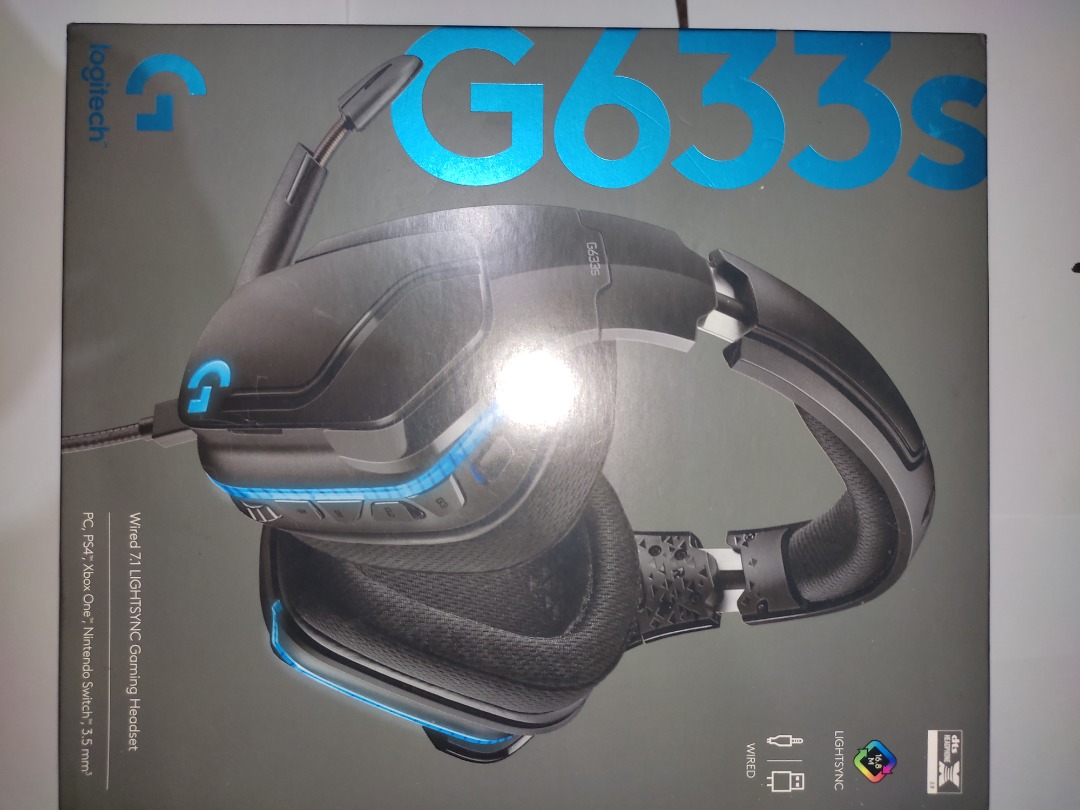 Gaming Headset (Logitech G633s) , Audio, Headphones & Headsets on Carousell
