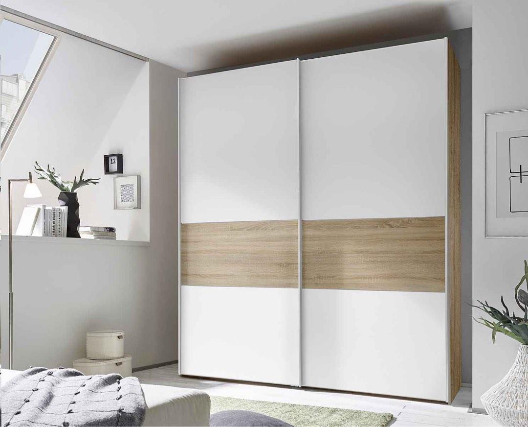 German quality 2 door wardrobe - large 2.8m, Furniture & Home Living ...