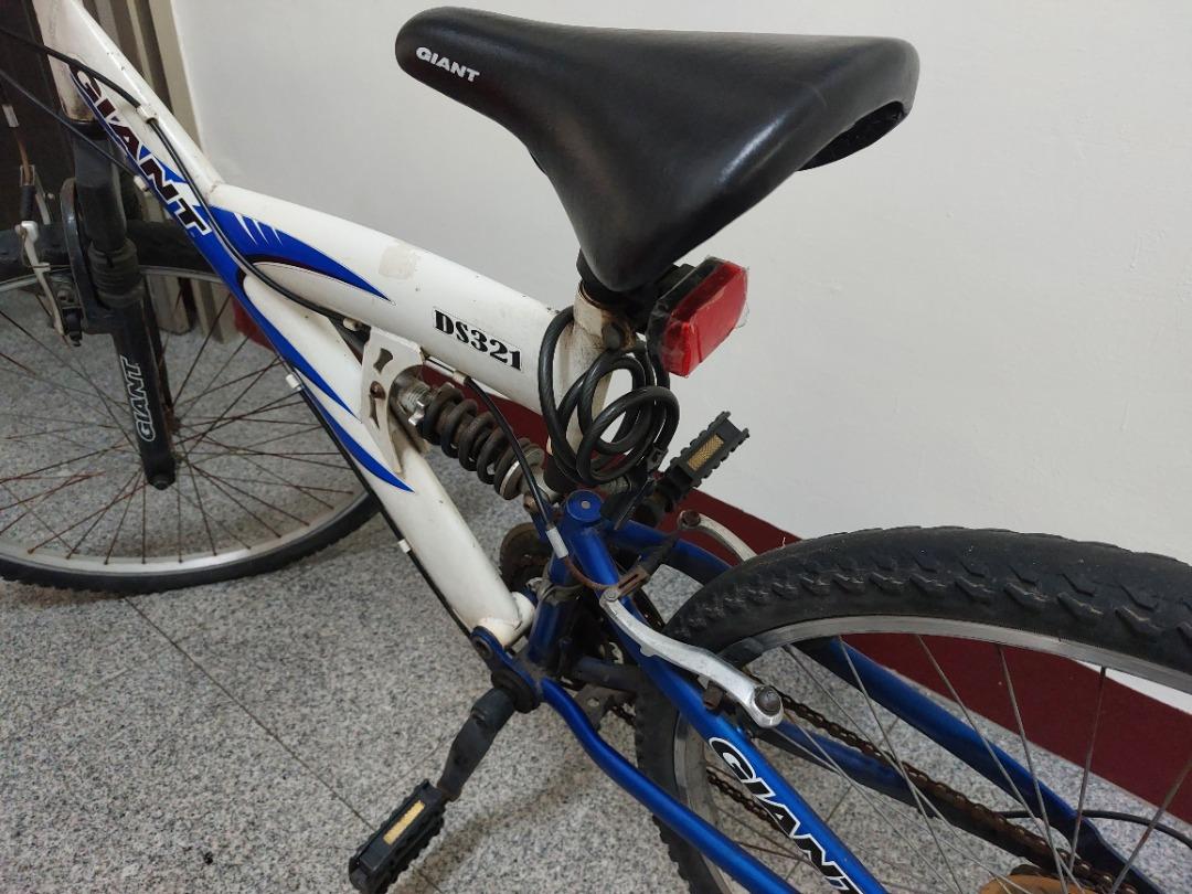 Giant DS-321 雙避震26吋8段變速 二手腳踏車, 體育器材, 自行車及配件, 單車在旋轉拍賣
