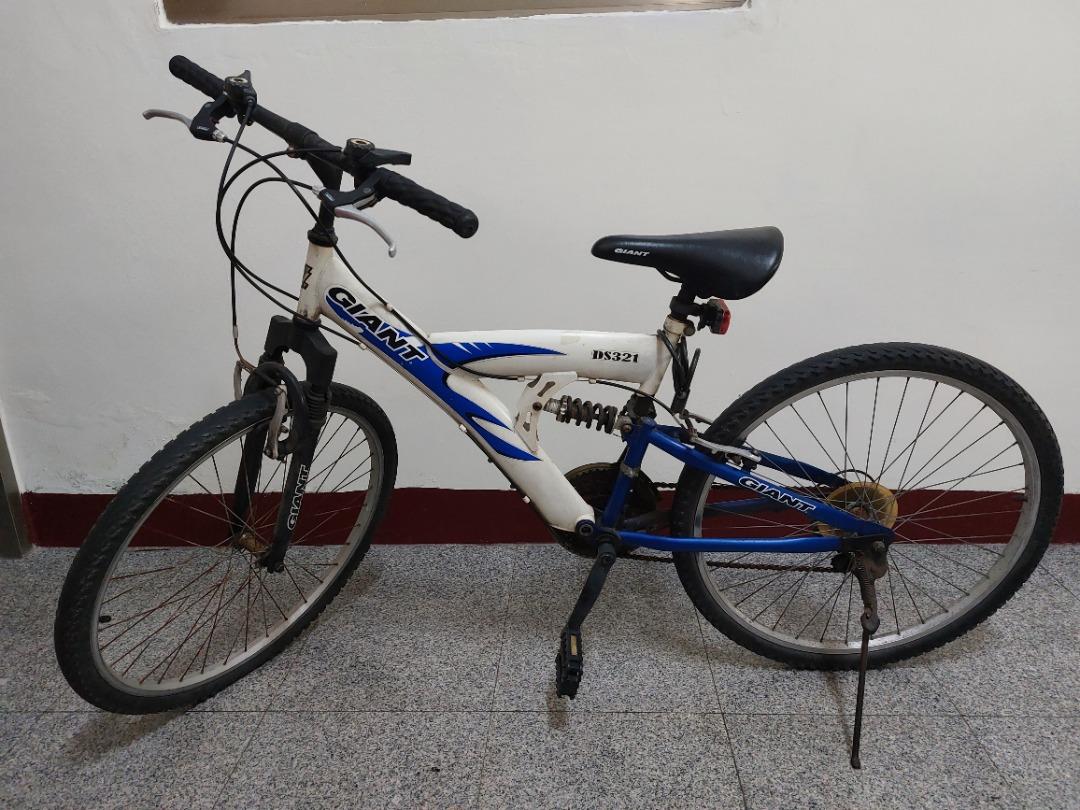 Giant DS-321 雙避震26吋8段變速 二手腳踏車, 體育器材, 自行車及配件, 單車在旋轉拍賣