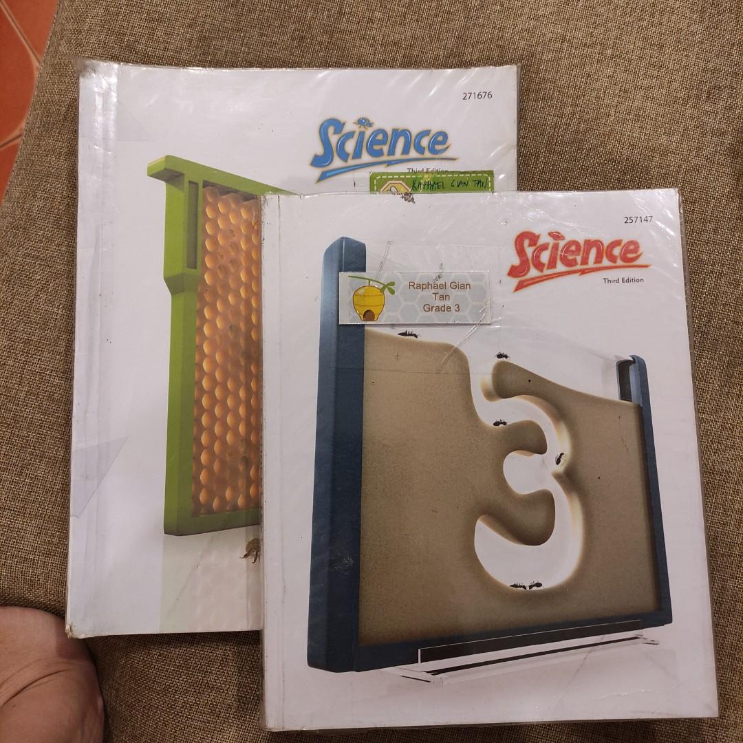 Grade 3 Science textbook and workbook, Hobbies & Toys, Books ...