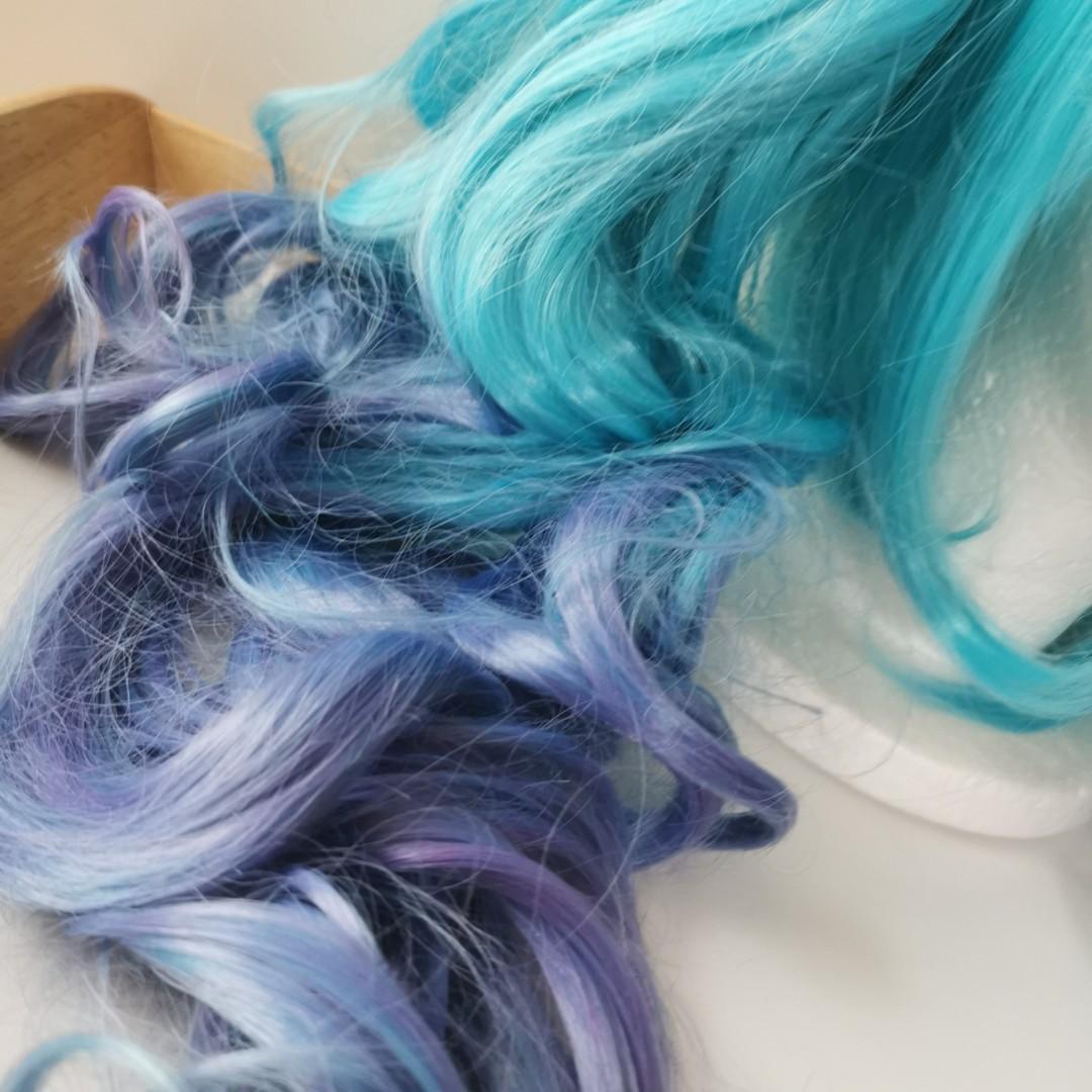 Gradient Twintail Cosplay Wig - League of Legends Arcade Sona, Beauty ...