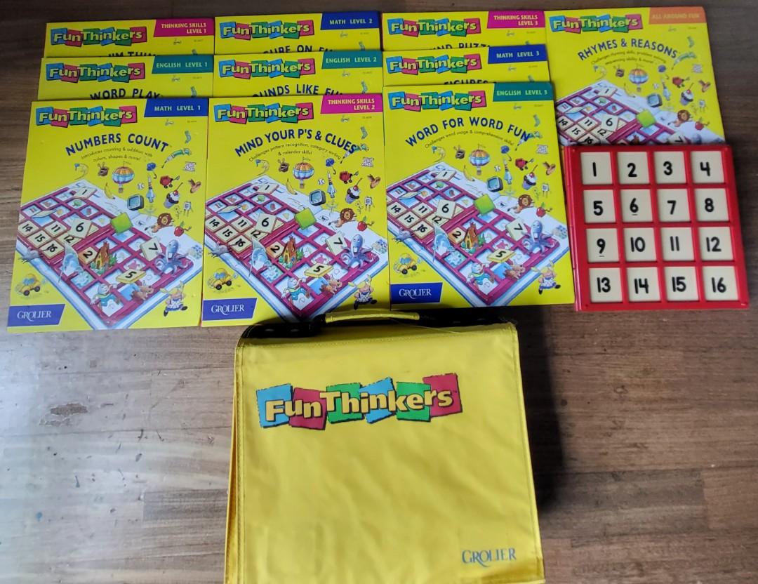Grolier Fun Thinkers, Hobbies & Toys, Books & Magazines, Children's ...