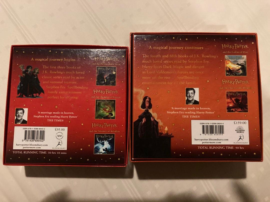 Harry Potter audiobooks CD set, Hobbies & Toys, Music & Media, CDs ...