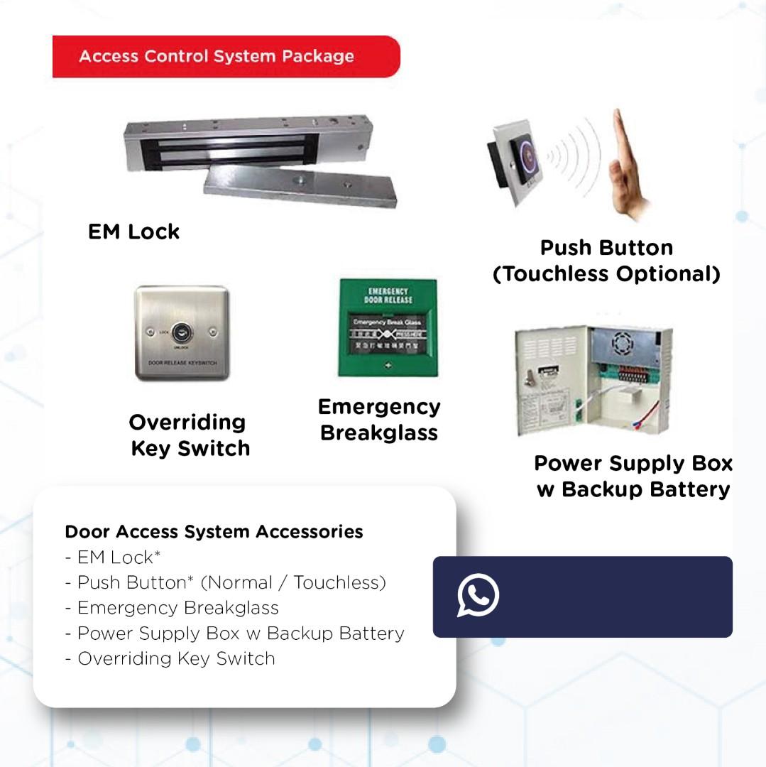 Hikvision Door Facial Recognition FACE MASK WEARING ALERT, Furniture ...