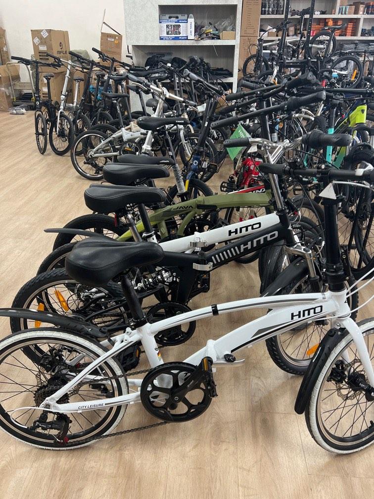 Hito x4 x6 cross country sport foldable bike folding bicycle foldie java trinx Brompton Birdy ...