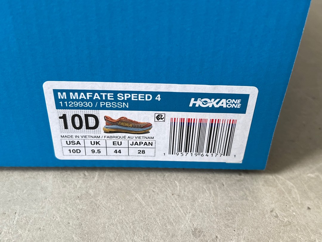 HOKA Mafete Speed 4, Men's Fashion, Footwear, Sneakers on Carousell