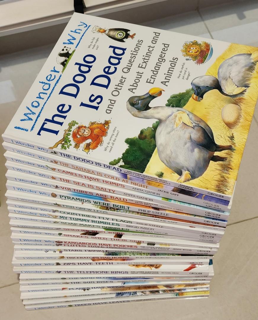 "I Wonder Why" Children Knowledge Series, Hobbies & Toys, Books ...
