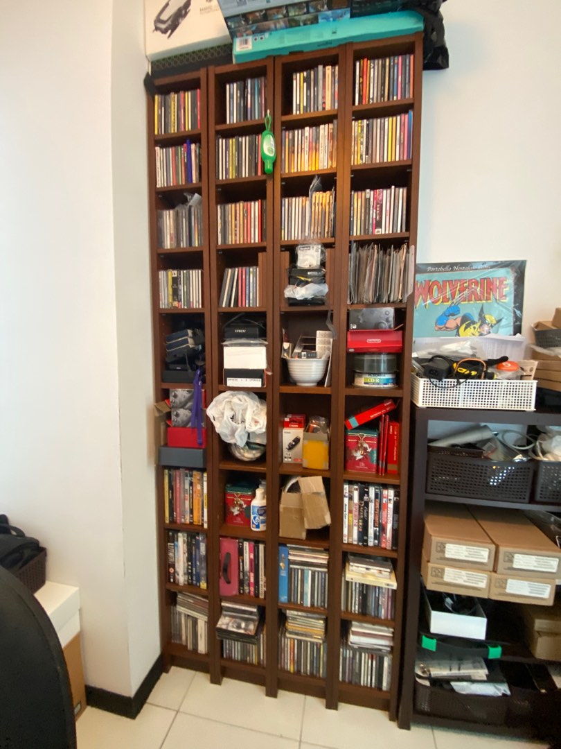 IKEA Billy CD, book shelves, Furniture & Home Living, Furniture ...