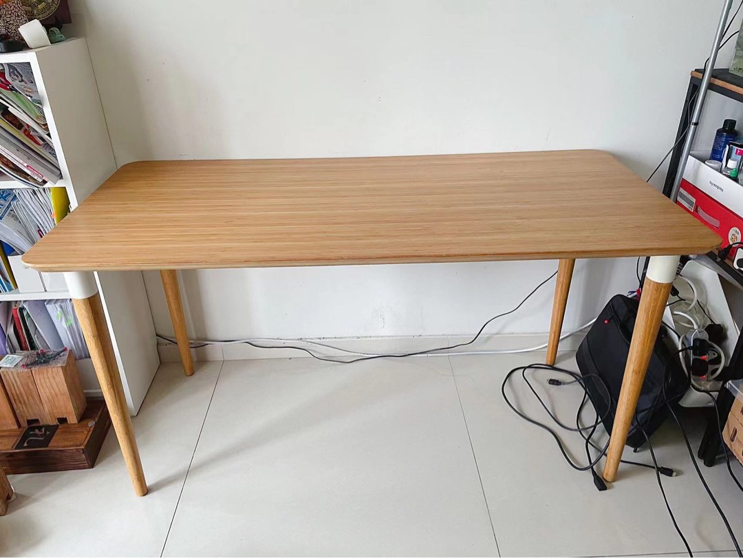 IKEA HILVER Study Table, Furniture & Home Living, Furniture, Tables ...