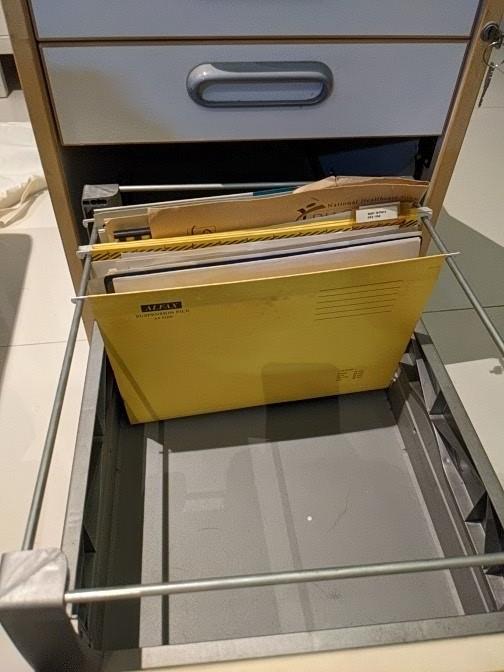 IKEA Pedestal drawer w lock, Furniture & Home Living, Furniture ...