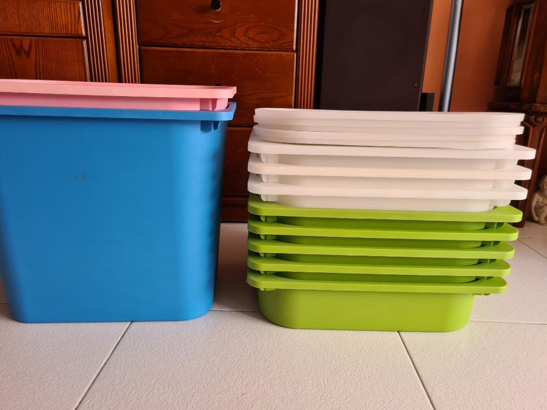 Ikea Trofast Storage Bins, Furniture & Home Living, Home Improvement ...
