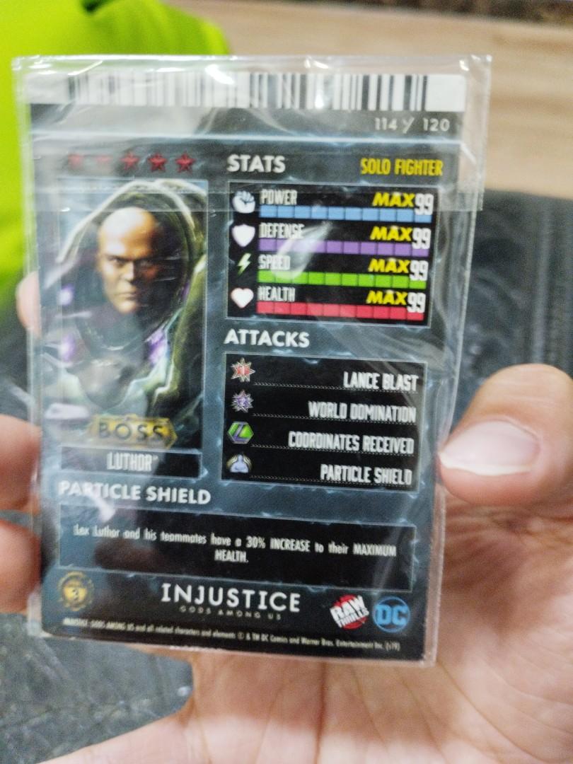 Injustice boss cards!, Hobbies & Toys, Toys & Games on Carousell