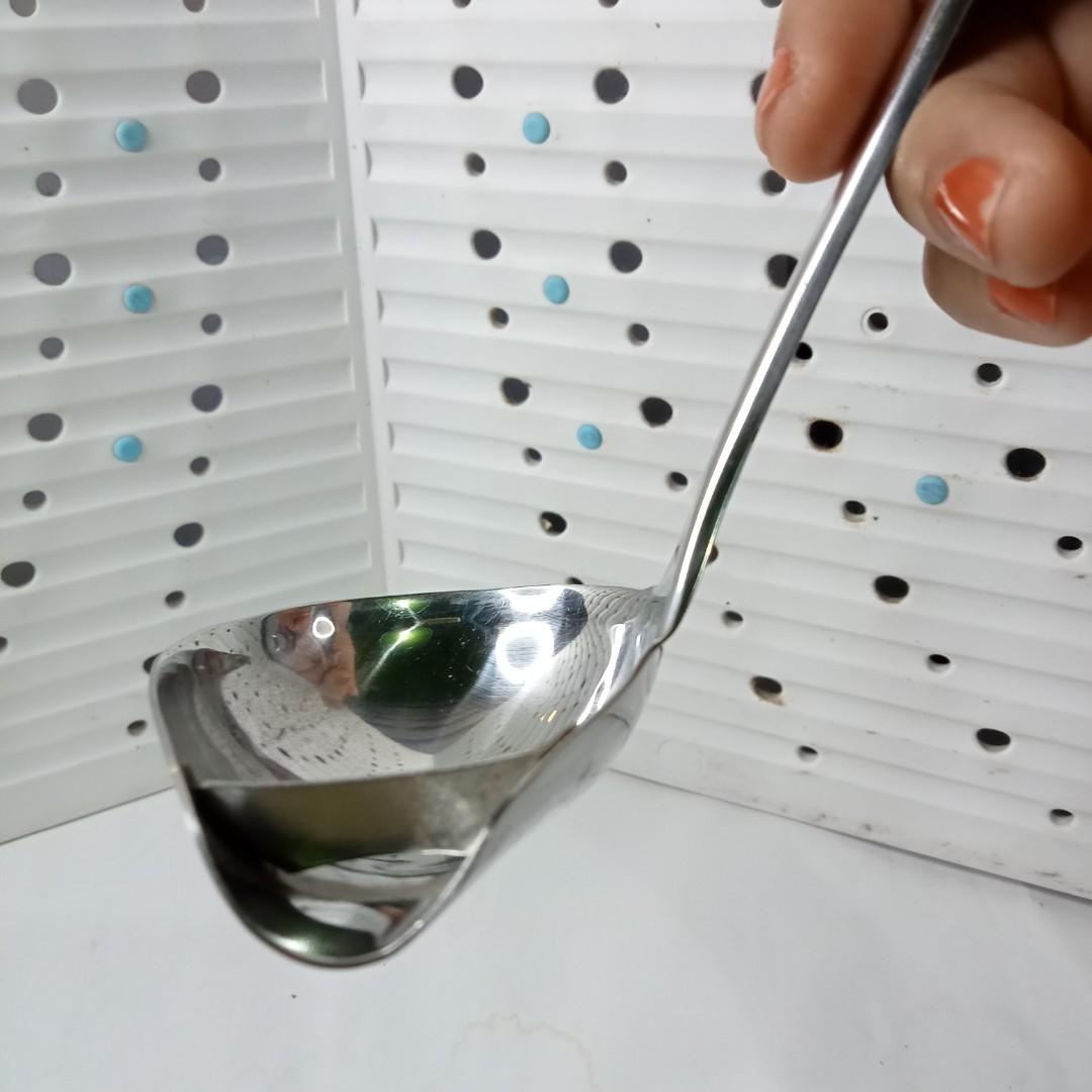 INOX EDELSTAHI ROST FREI POURING SPOON, Furniture & Home Living ...